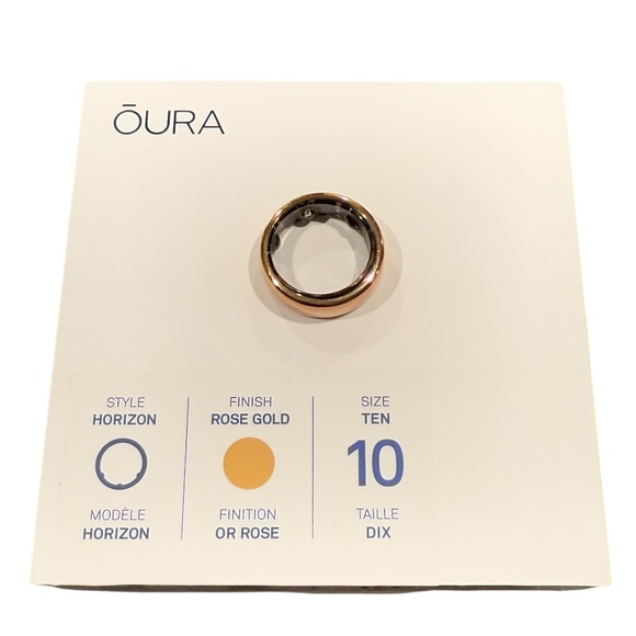 Oura | Jewelry | Oura Ring Rose Gold Generation 3 Size Horizon W ...